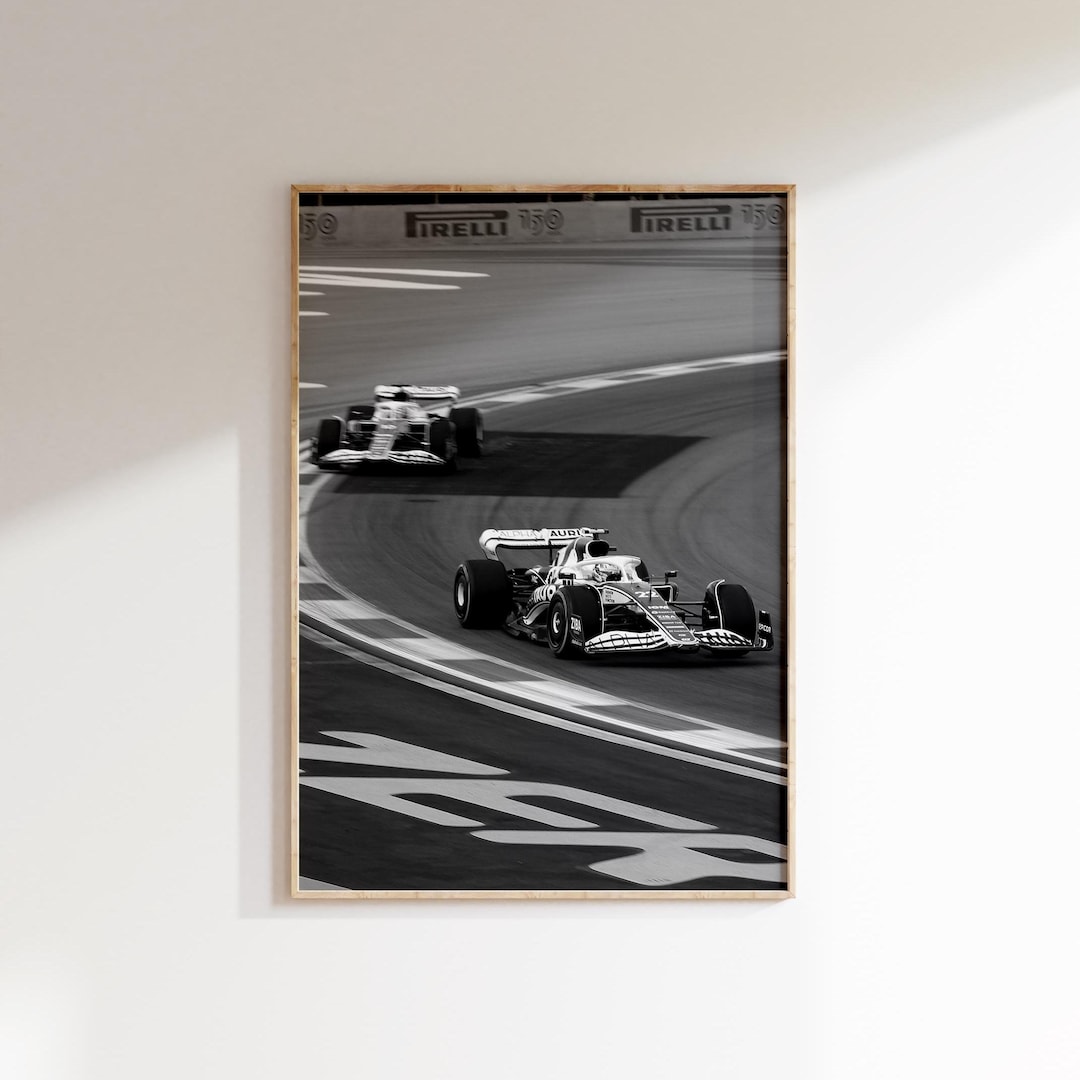 Formula 1 Racing Poster Digital Download,f1 Cars on the Track,formula 1 ...