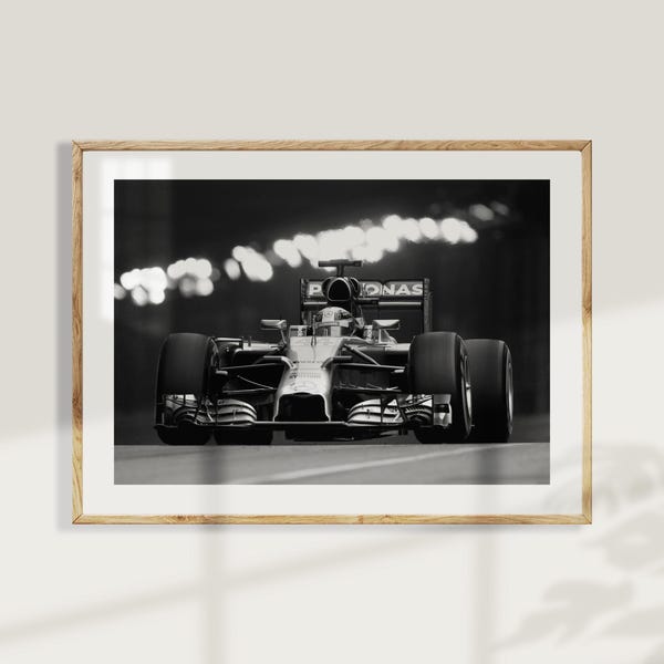 Formula One Print - Etsy