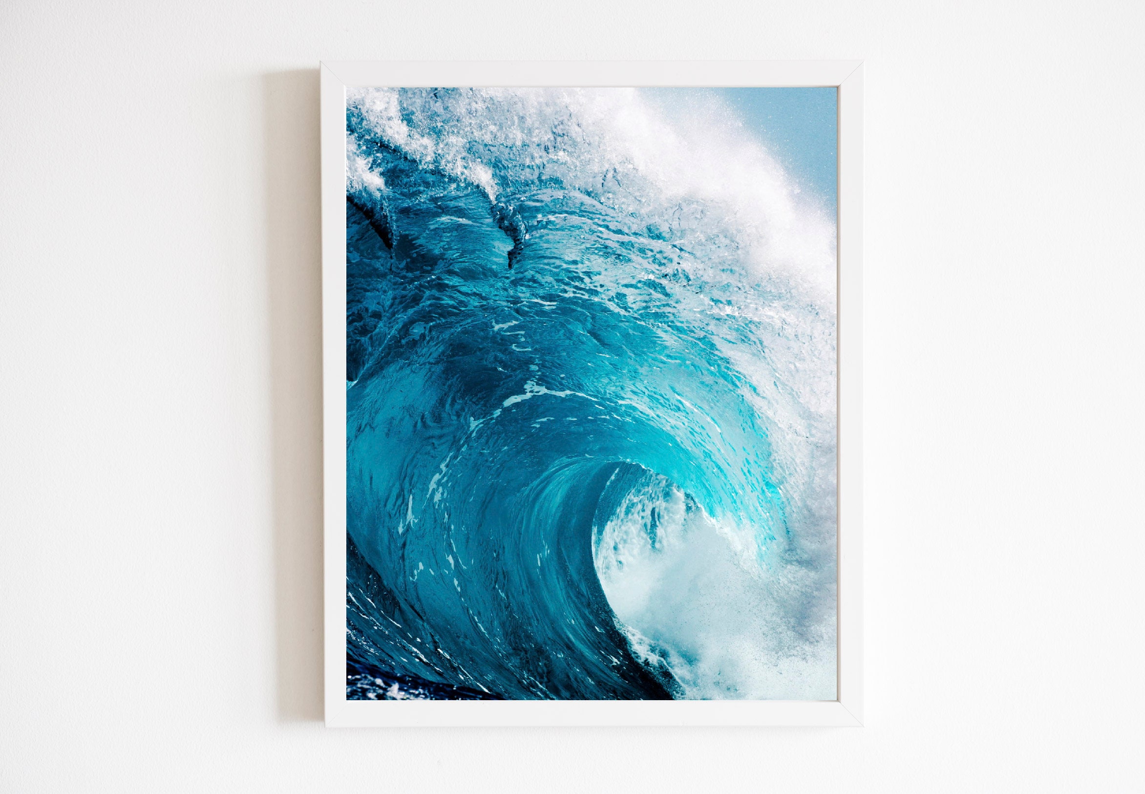 Ocean Wave Art Print Ocean Wall Art Digital Downloadgiant - Etsy