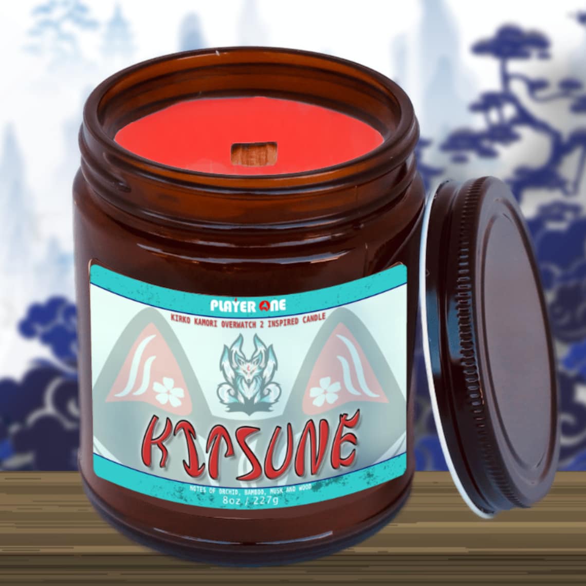 Kitsune Kiriko Overwatch 2 Inspired 8oz Hand Poured Soy Wax Video Game ...