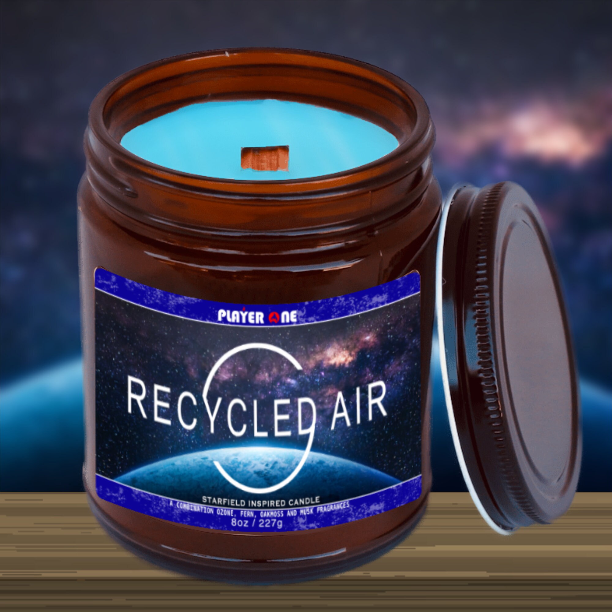 Recycled Air Starfield Bethesda Inspired 8oz Hand Poured Soy Wax Video ...