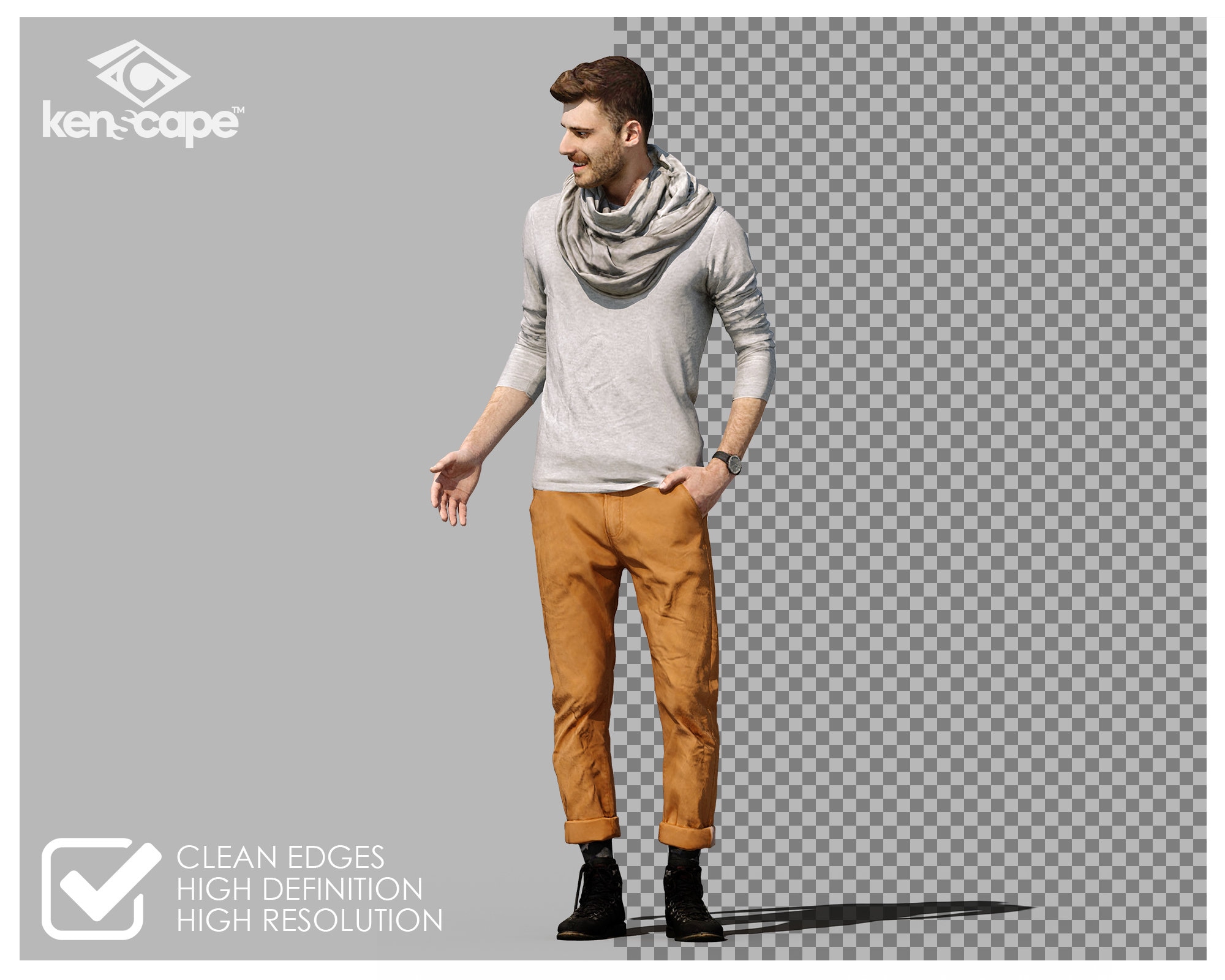 60 Casual People With Shadow Photo Overlays for Photoshop, People ...