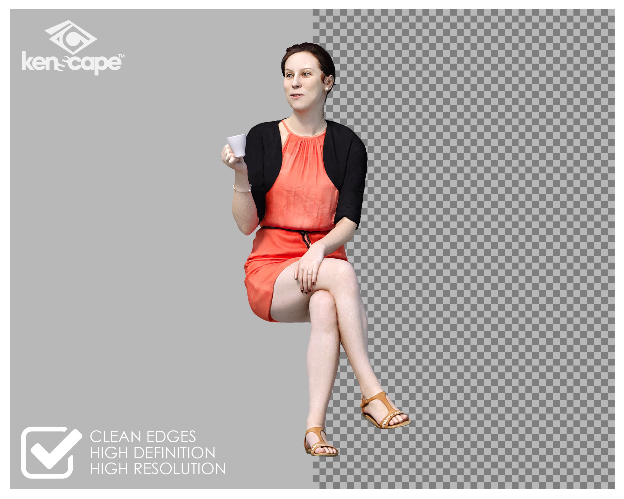 60 Sitting People Photo Overlays for Photoshop, People, Cutouts, Visual ...