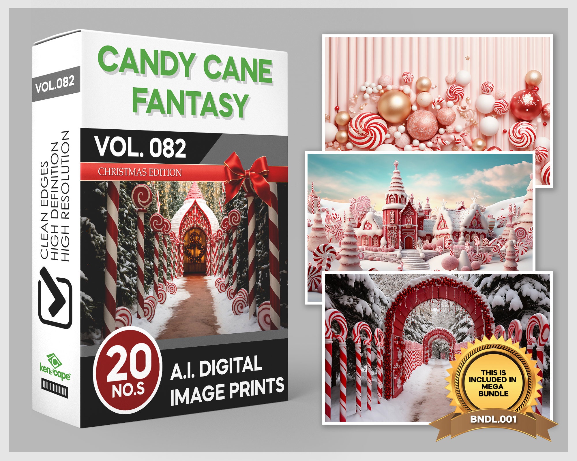 Mega Bundle Christmas Background, Christmas Overlays, Photoshop ...