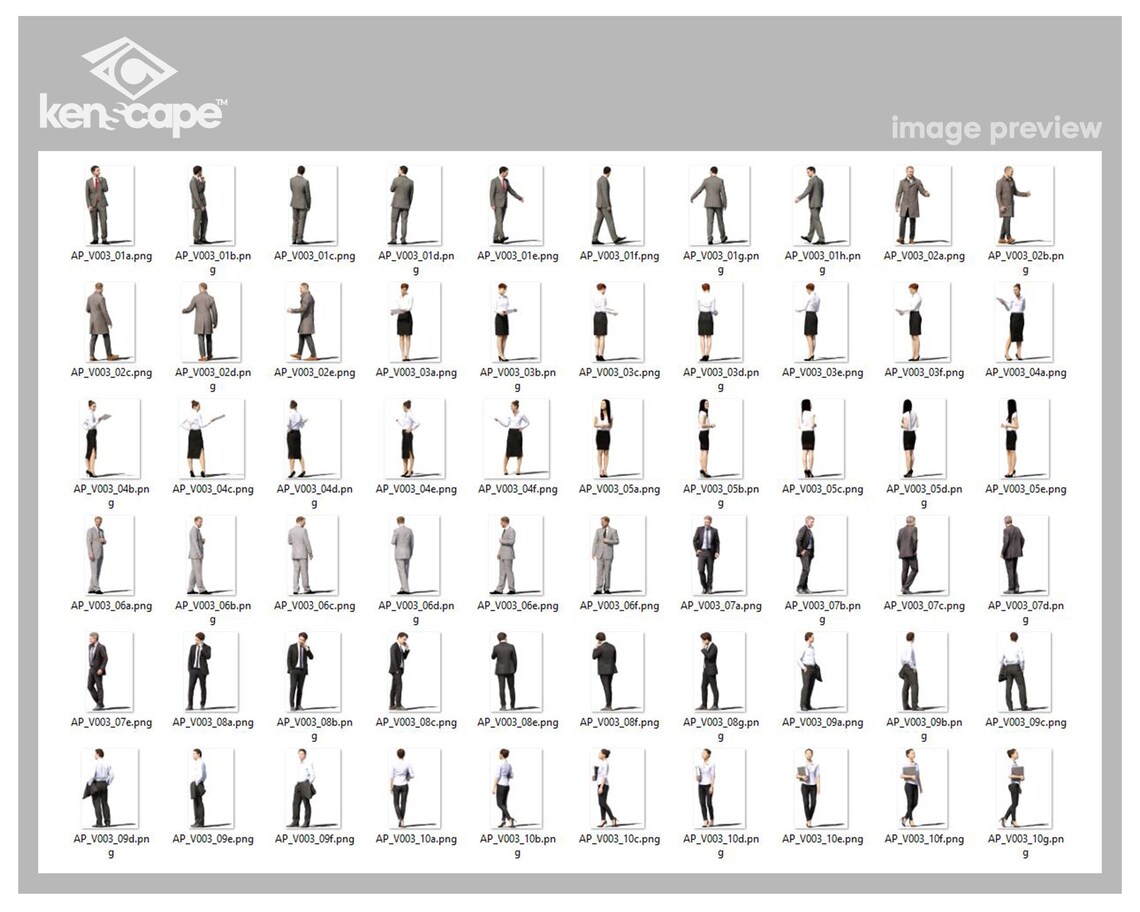 60 Business People With Shadow Photo Overlays for Photoshop, People ...