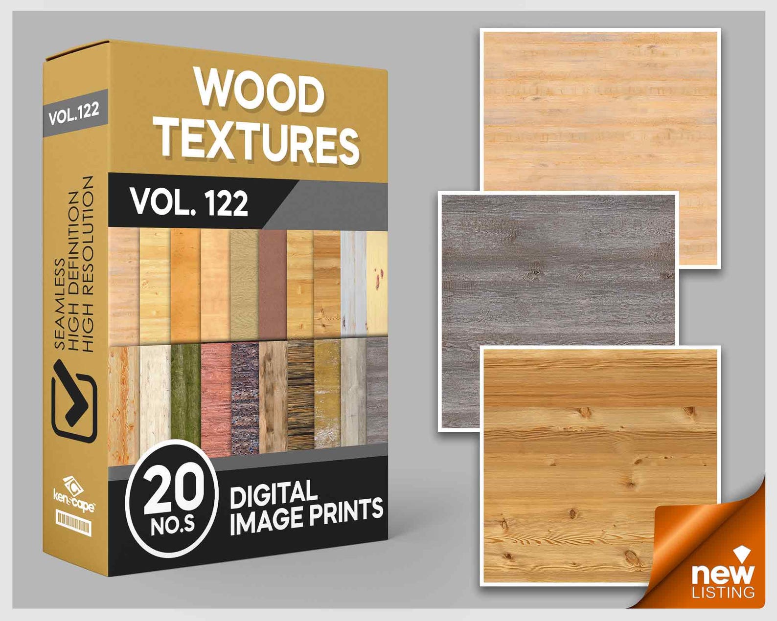 20 Seamless Wood Tile Textures, Wood Digital Paper, Wood Textures, Wood ...