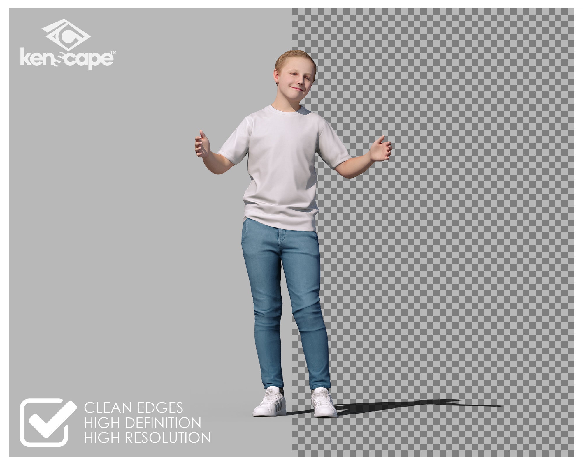 60 Kids Outdoor With Shadow Photo Overlays for Photoshop, People, Child ...
