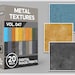 20 Seamless Metal Textures, Metal Digital Paper, Metal Textures, Metal ...