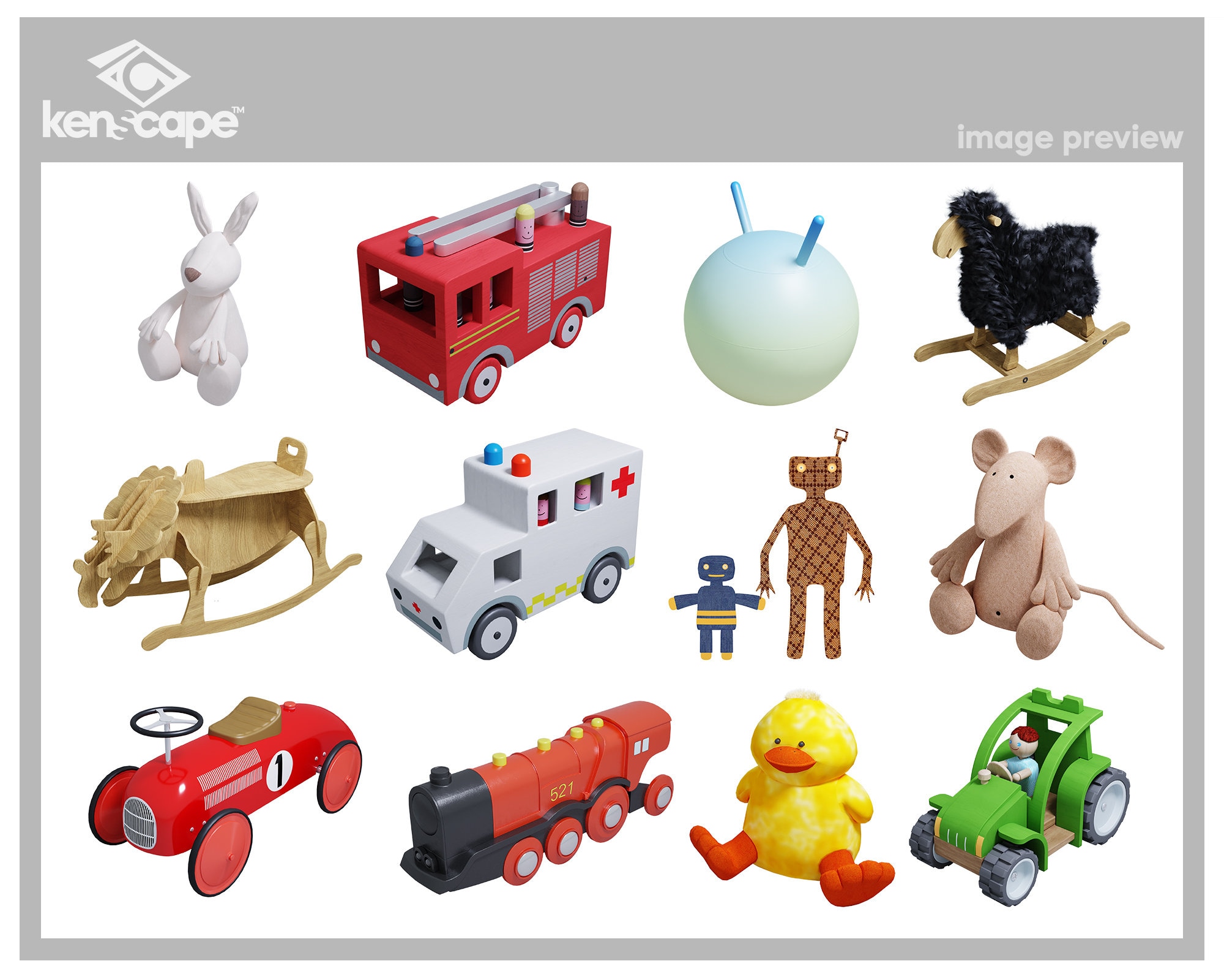 40 Assorted Toys Photo Overlays for Photoshop, Toys, Kid Toys, Playing ...