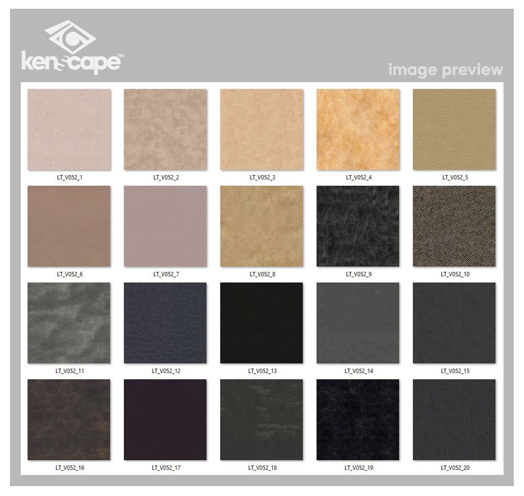 20 Seamless Leather Textures, Leather Digital Paper, Leather ...