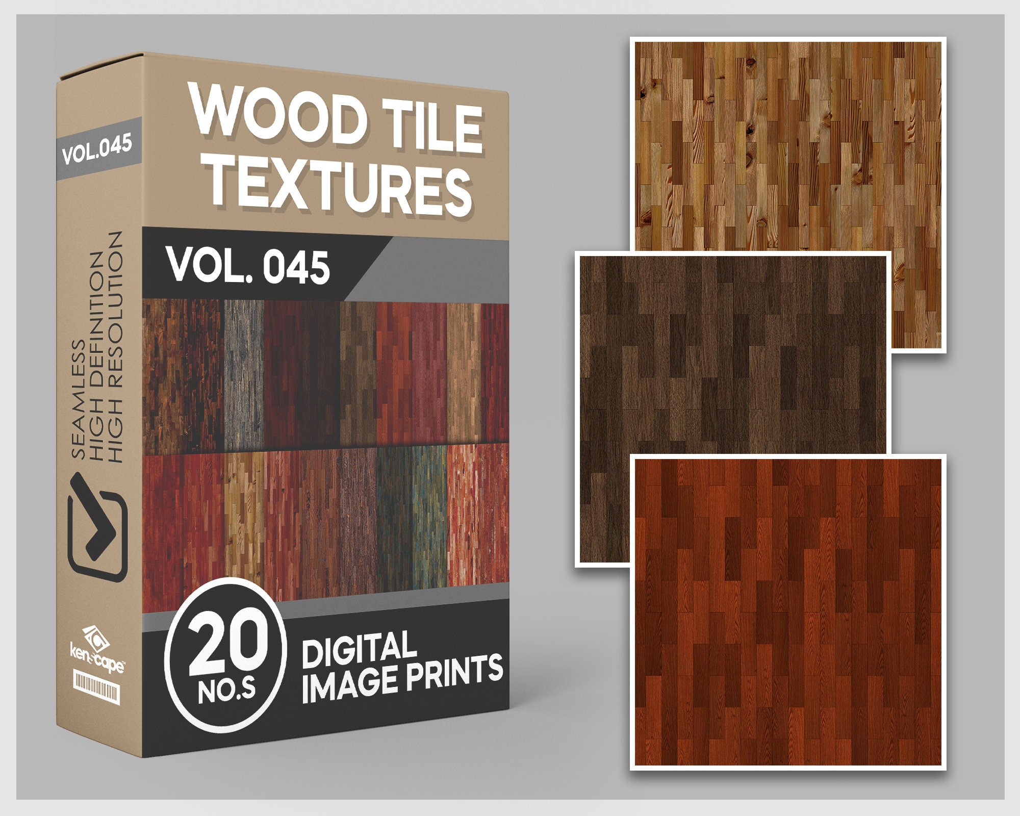 20 Seamless Wood Tile Textures, Wood Digital Paper, Wood Textures, Wood ...