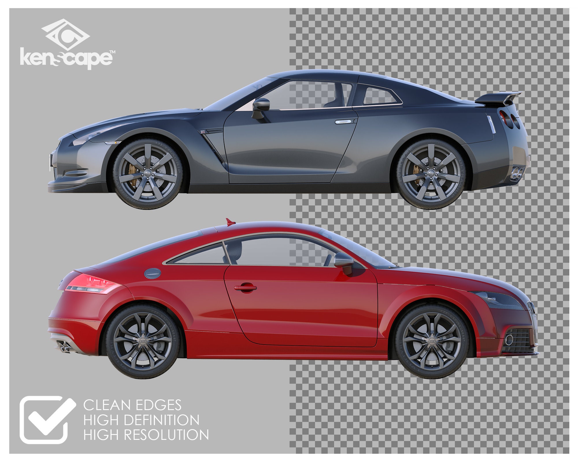 60 Assorted Cars Photo Overlays for Photoshop, Cars, Transportation ...