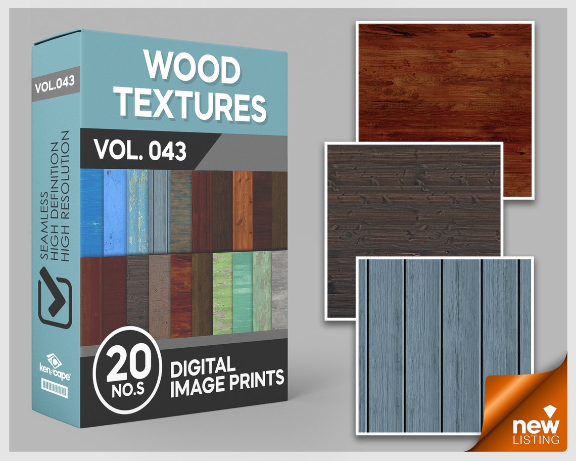 20 Seamless Wood Textures Wood Digital Paper Wood Textures - Etsy