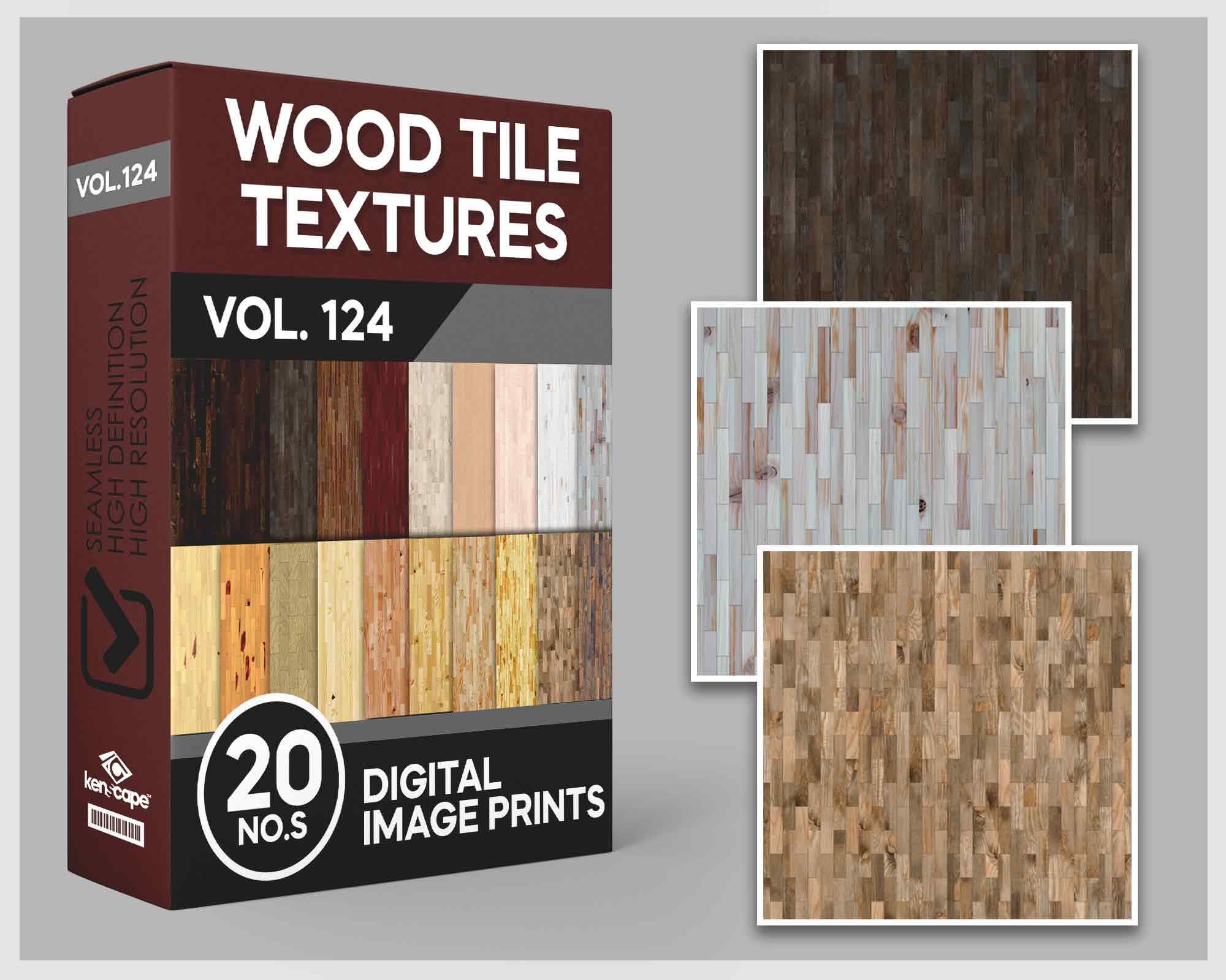 20 Seamless Wood Tile Textures, Wood Digital Paper, Wood Textures, Wood ...