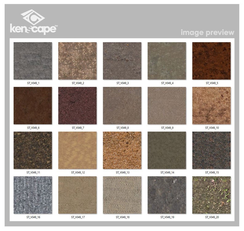 20 Seamless Soil Textures, Soil Digital Paper, Earth Textures, Soil ...