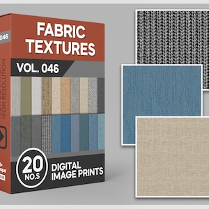 20 Seamless Fabric Textures, Fabric Digital Paper, Linen Textures ...