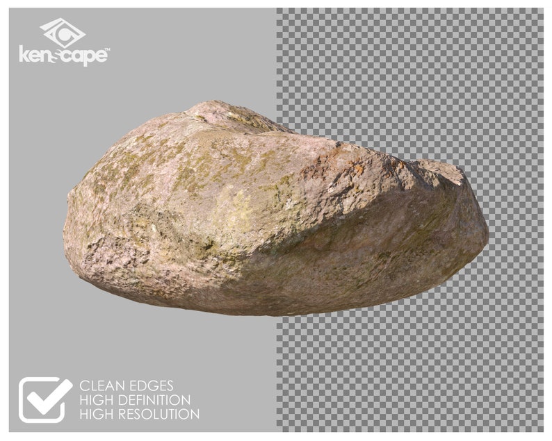 50 Assorted Stones Photo Overlays for Photoshop, Stones, Rock, Cutouts ...