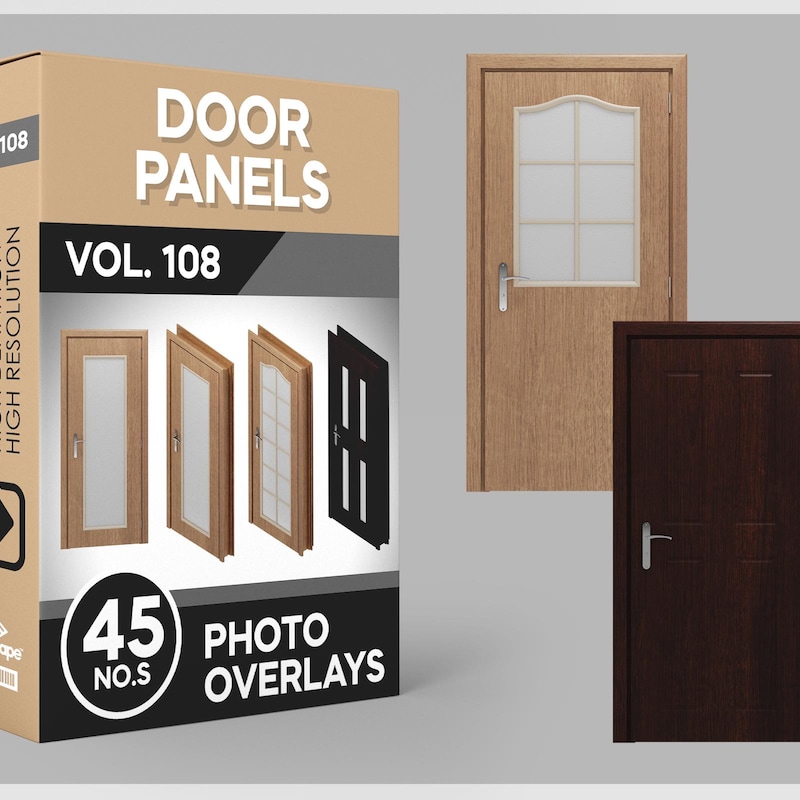 Wood Panel Door Wrap - Etsy