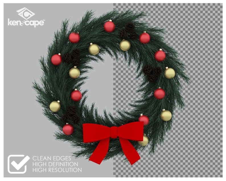 60 Christmas Elements Photo Overlays for Photoshop, Christmas, Holiday ...