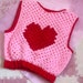 Love Heart Vest custom - Etsy
