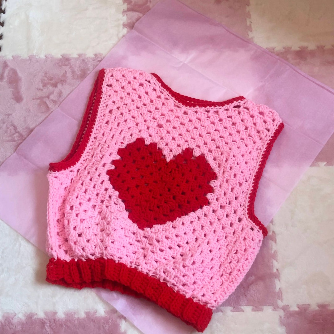 Love Heart Vest custom - Etsy