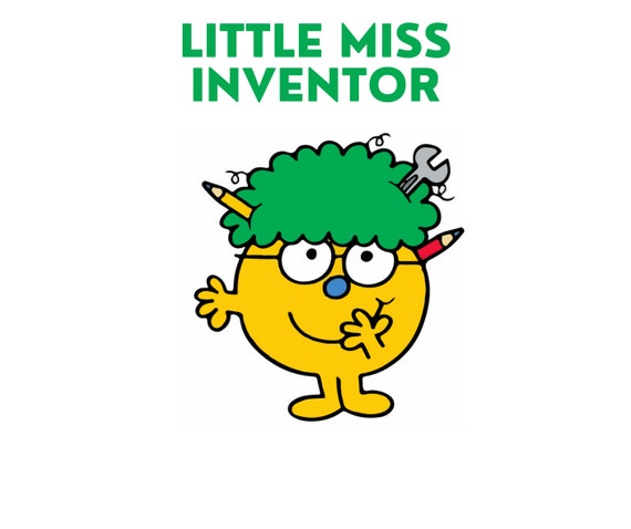 Little Miss Inventor Little Miss Mr.men Sticker Meme - Etsy