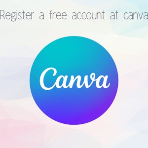 Editable Name Tags Template. A4. Canva Edit - Etsy