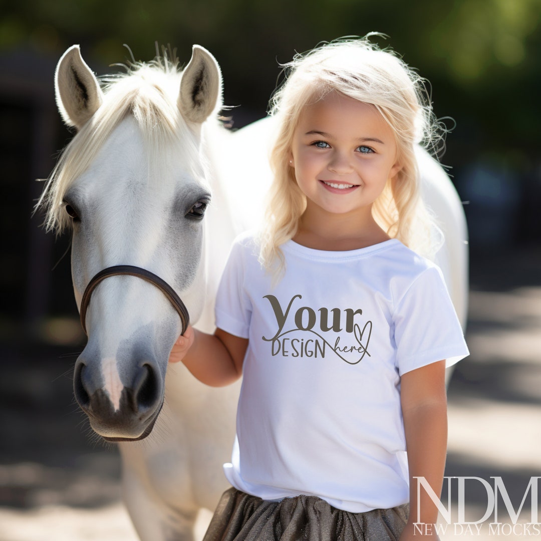Bella Canvas 3001 Mockup Girl Mockup White Shirt Mock up Model Mockup ...