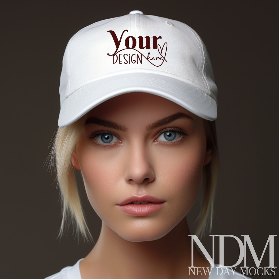 Hat Mockup Cap Mockup Digital Mockup Mockup Notebook Mock up Gift Mockup Canva Mockup Model ...