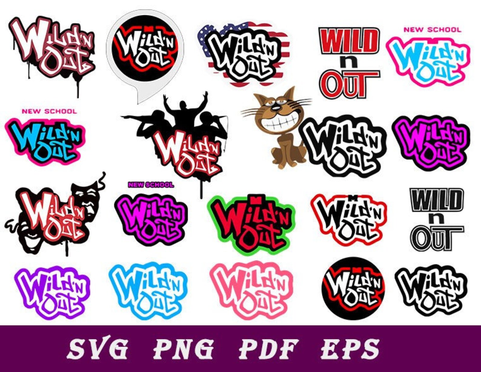 Wildn Out Svg Wildn Out Logo Svg Wildn Out Bundle Svg - Etsy