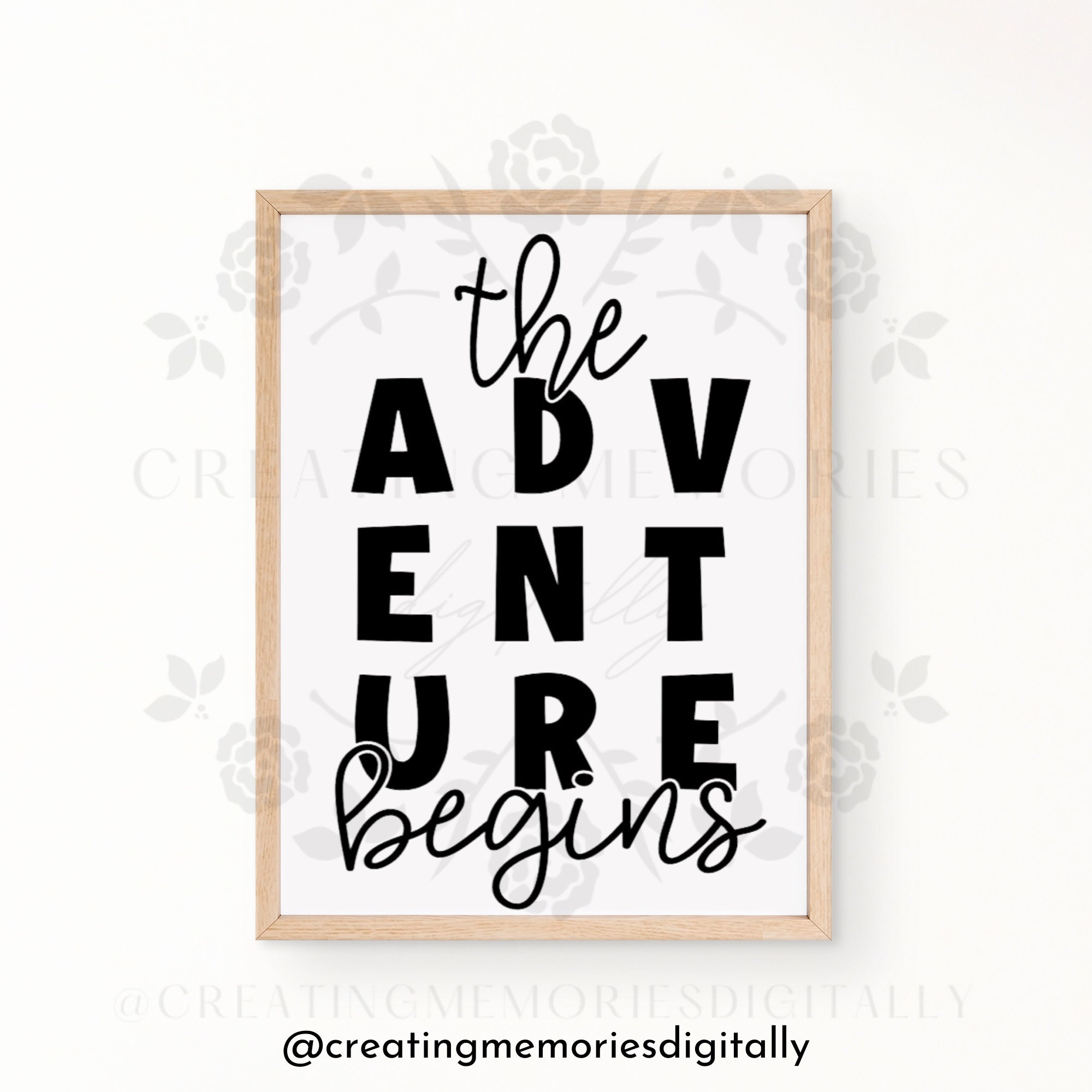 The Adventure Begins Svg, Nature Svg, Baby Svg, Baby Gift Svg, SVG, PNG ...