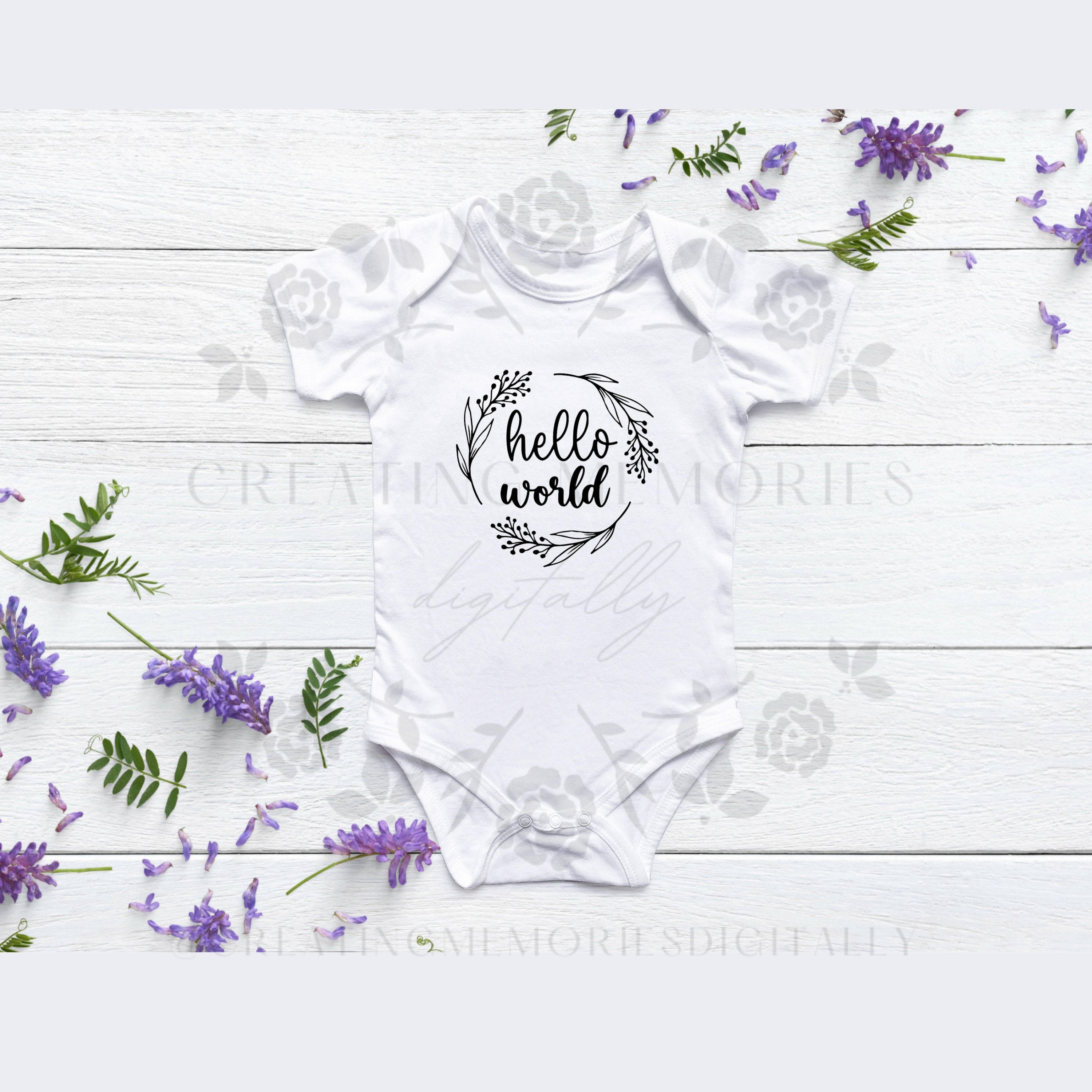 Flower Baby Rounds Svg, Baby Milestone Rounds SVG, Baby Rounds SVG PNG ...
