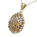 Fancy Diamonds Pendant, 3.51ct Diamonds, 14k Yellow Gold - Etsy