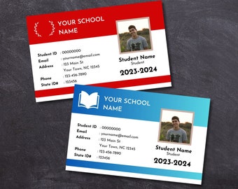 Homeschool ID Card, Homeschool Teacher ID, Homeschool Student ID, Home ...