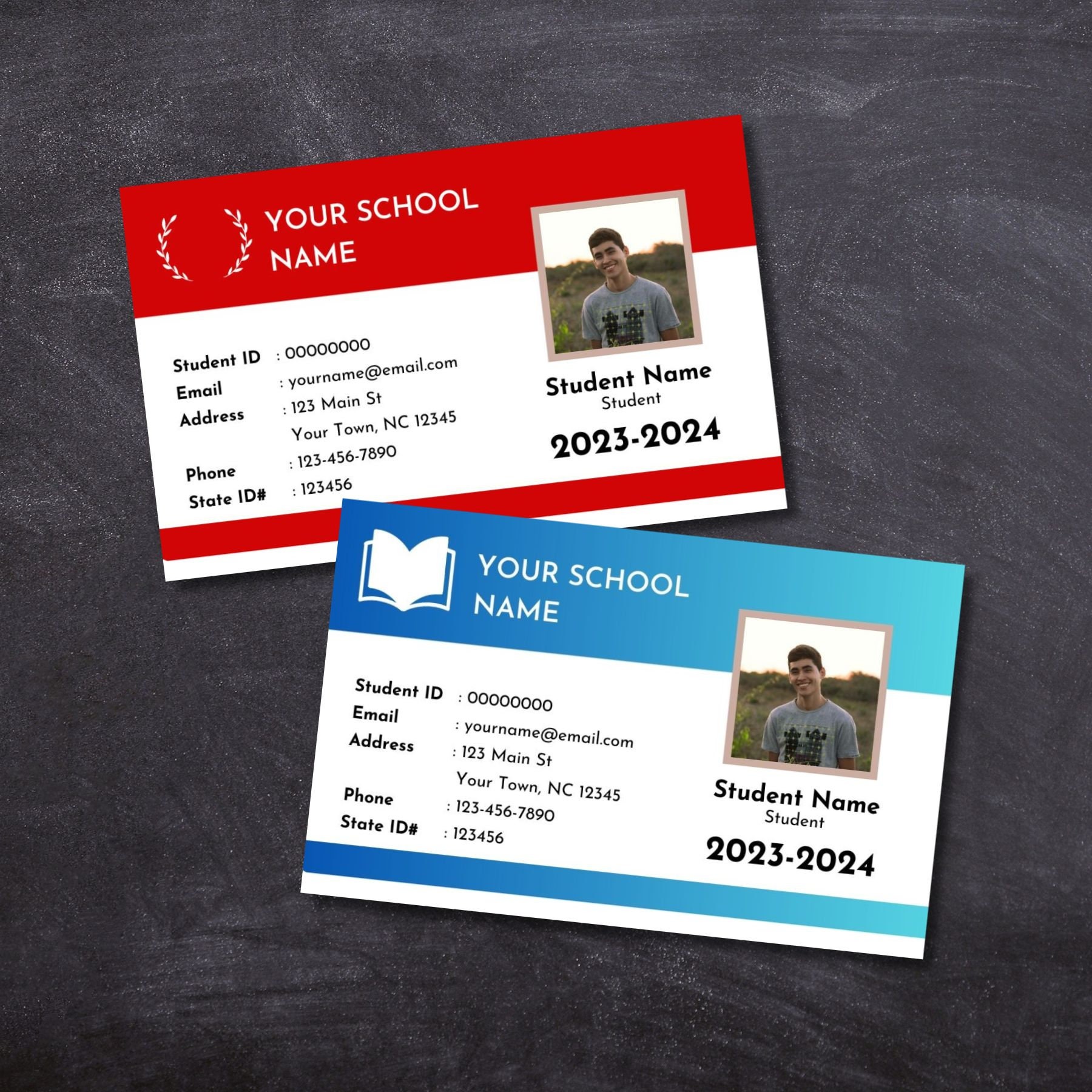 Printable Homeschool ID Card: Custom Student/teacher Identification ...