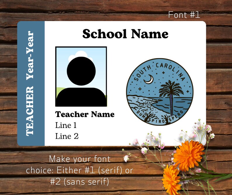 State Logo Homeschool Id Card, Homeschool Teacher Id, Homeschool ...