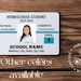 Custom Homeschool Student ID Card: Teacher or Student - Etsy