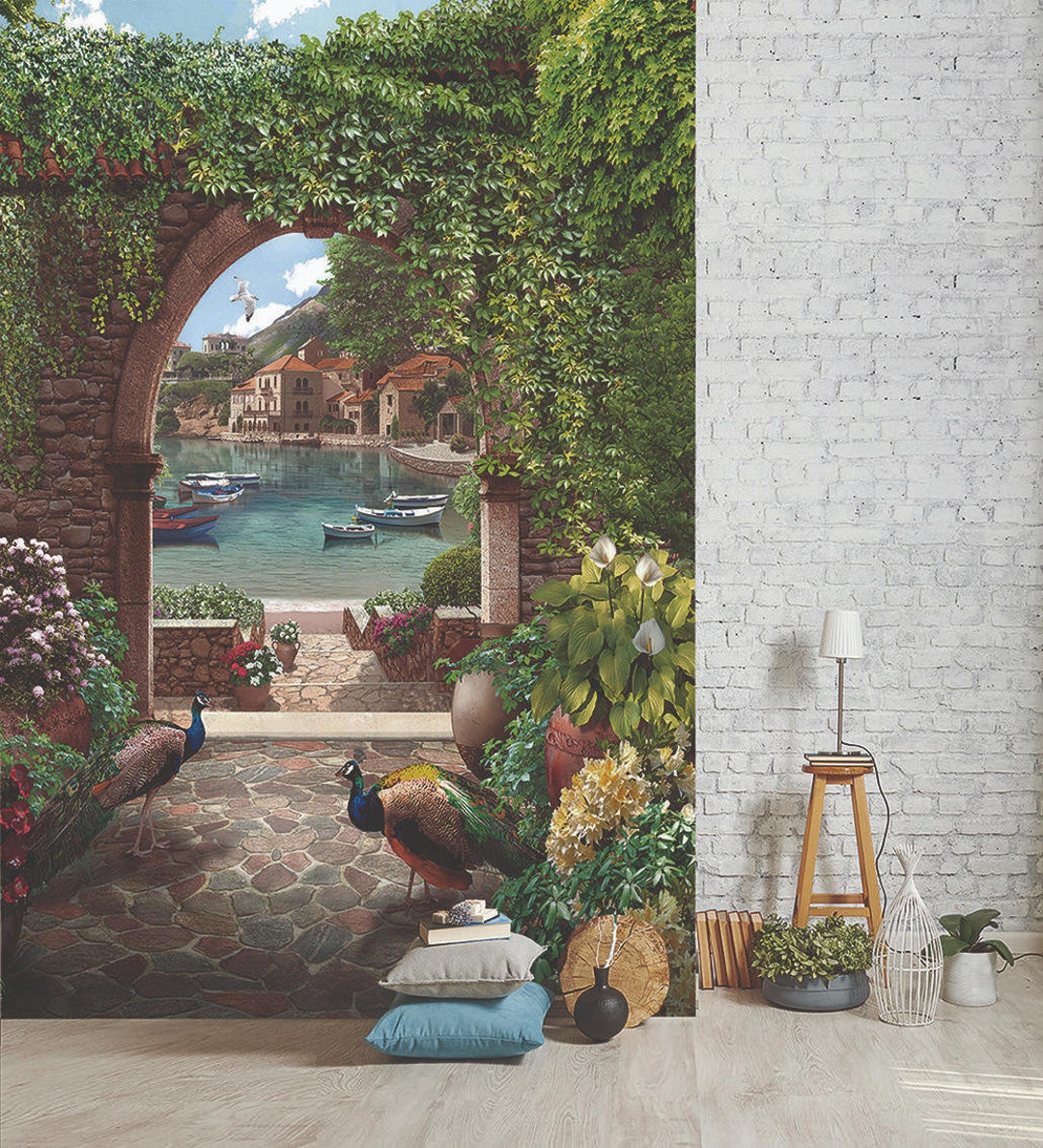 Historic Arch Beautiful View Wallpaper, Nature Wallpaper, Elegant ...