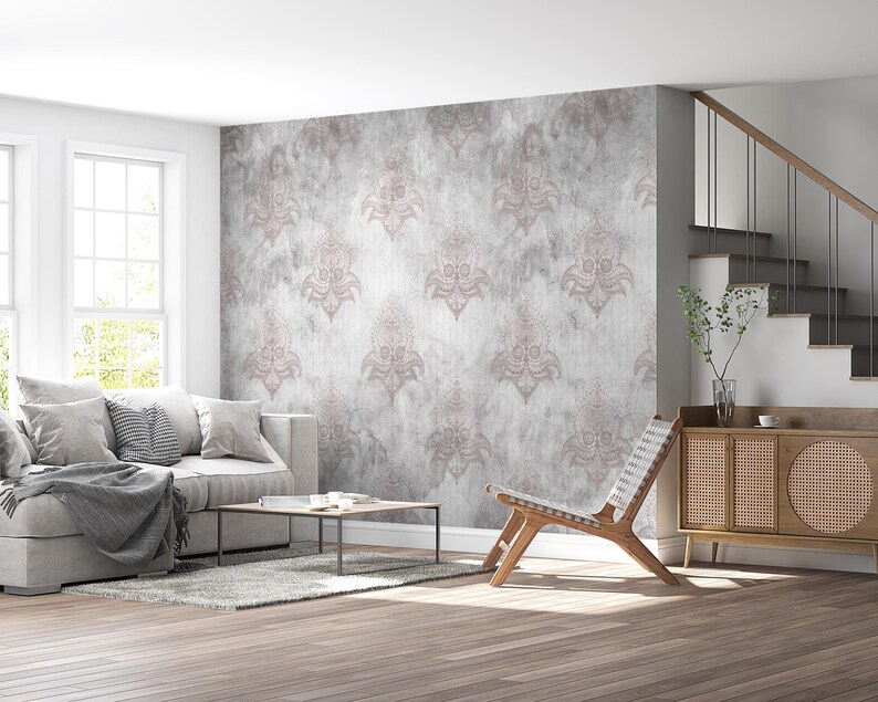 Pink Ornaments Avant Garde Wallpaper, Timeless Wallpaper, Elegant ...