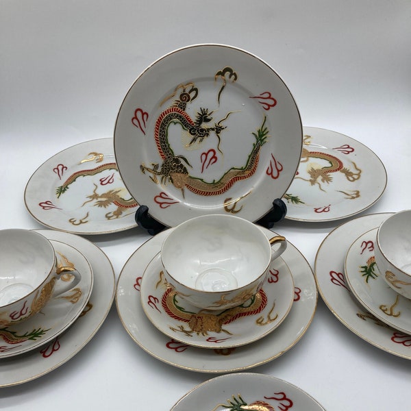 Gold Japanese Tea Set - Etsy