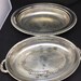Silver Plate Oval Covered Elegant Casserole Glass Insert Dish 3 Pc ...