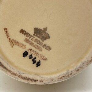 Myott & Sons Art Deco Sample Pitcher Hand Painted Rare Colourway Made ...