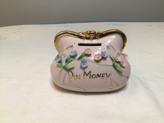 1950s Hand Painted Lamour China Pin Money Bank - Etsy