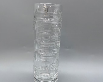 Vintage Miller Rogaska Octagonal Crystal Bowl, Signed, Very Heavy ...