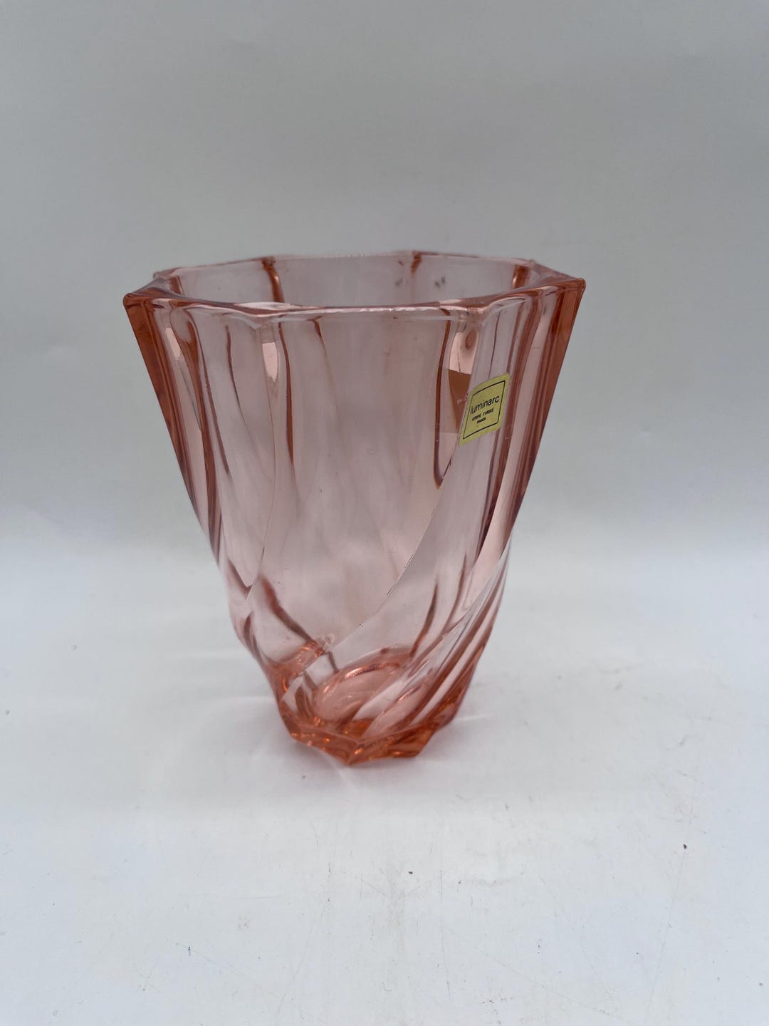 Rosalina Pink LUMINARC France 5 Vase Verviers Darques - Etsy