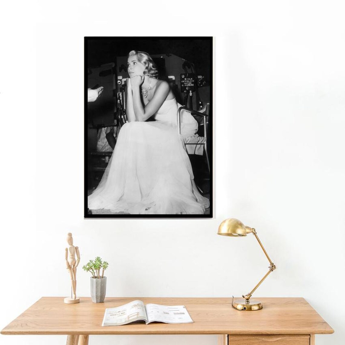 Grace Kelly Poster Wall Art Canvas Painting Living Room Home - Etsy
