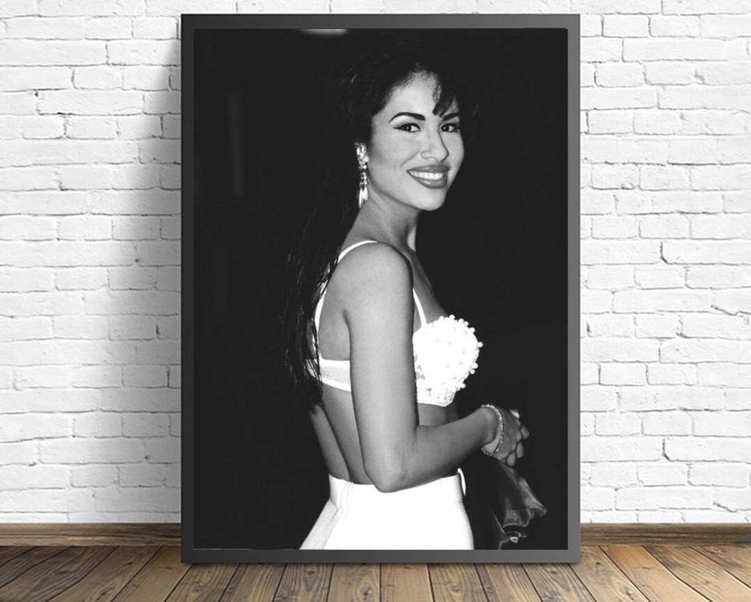 Selena Celebrity Poster Wall Art Canvas Painting Living Room Home ...