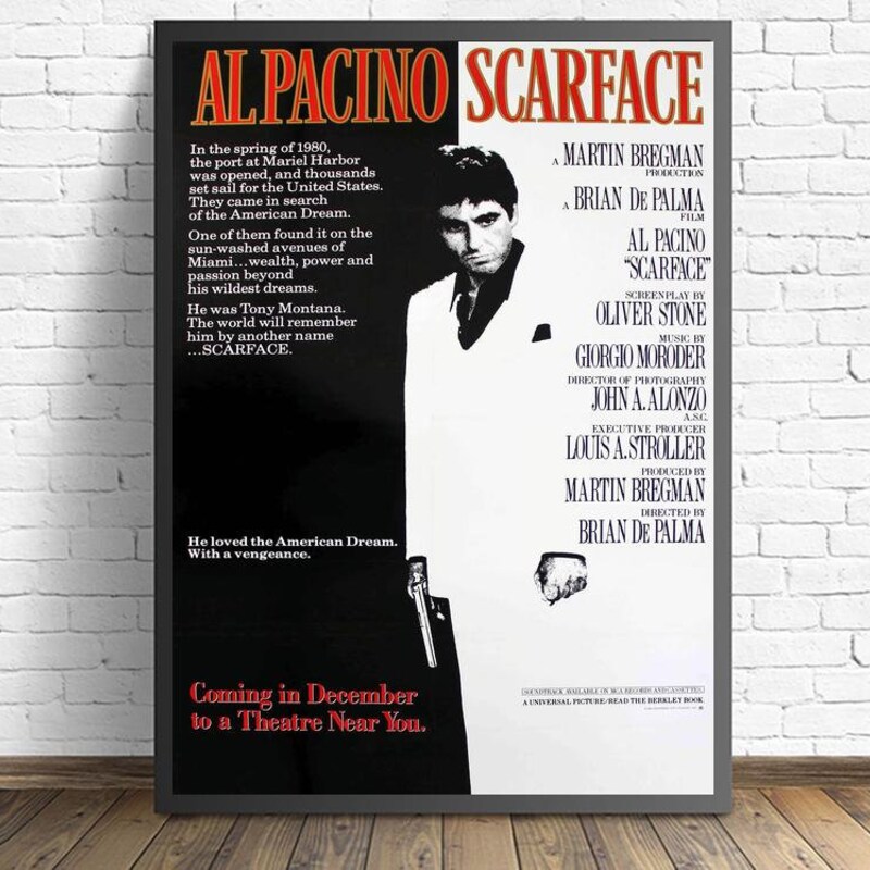 Scarface Poster - Etsy