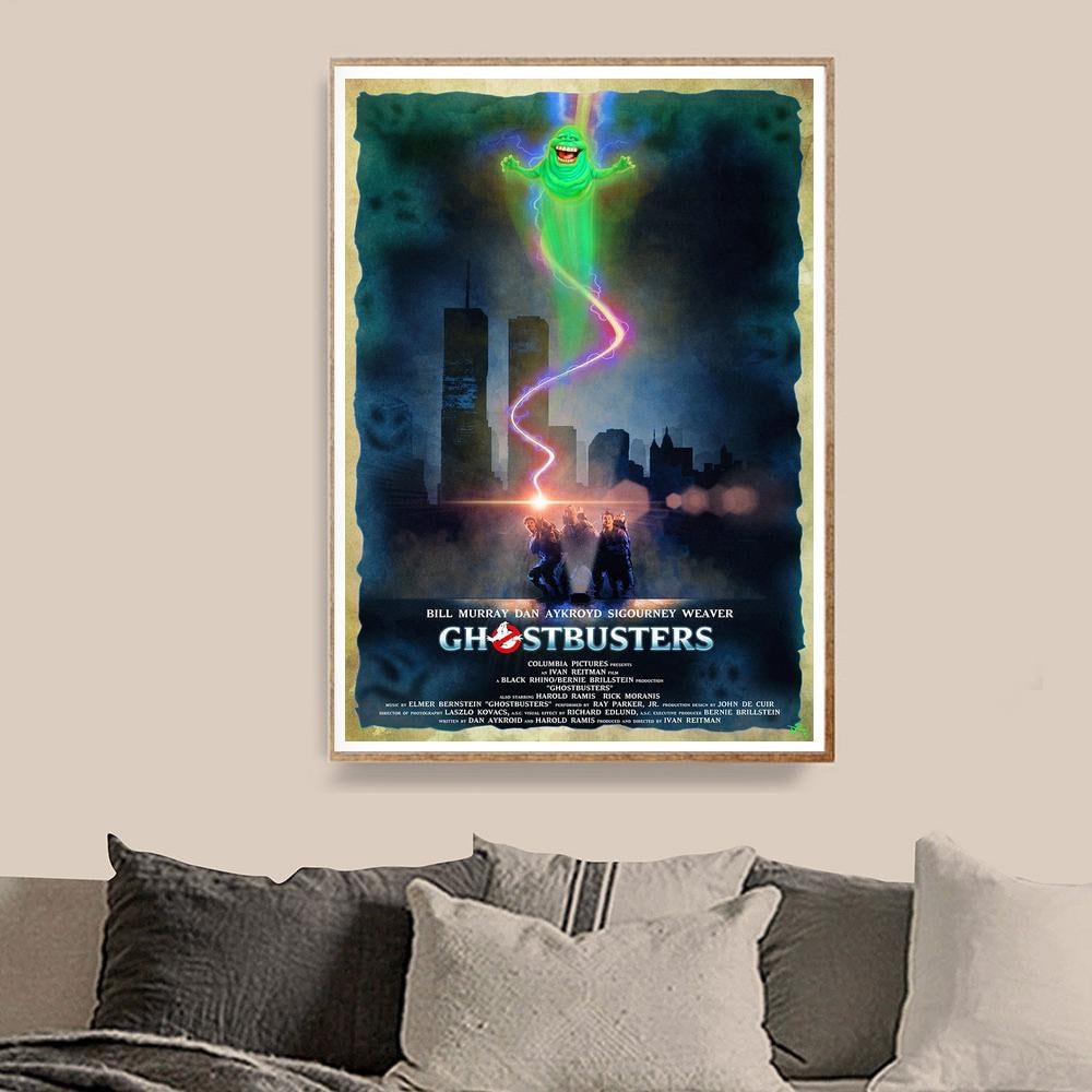Ghostbusters Film Poster Wandkunst Leinwand Gemälde Wohnzimmer - Etsy.de