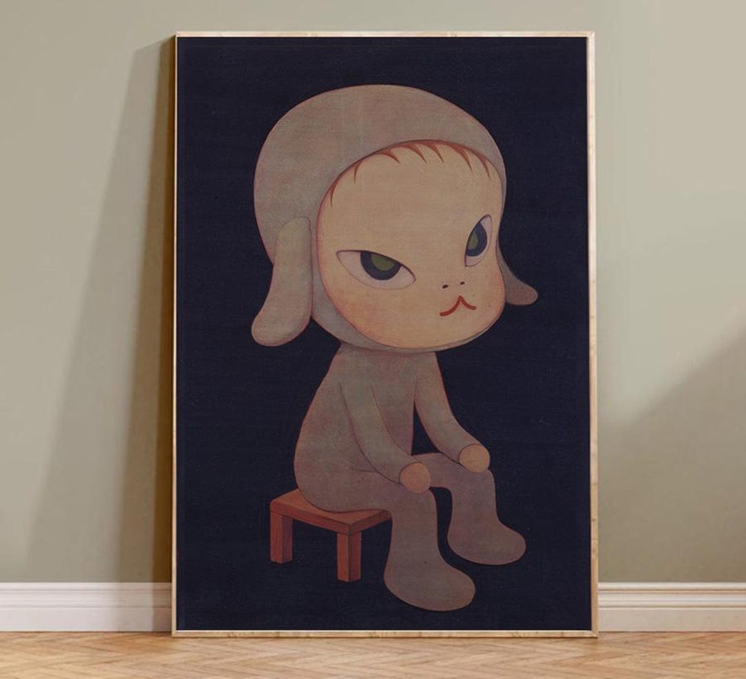 Nara Yoshitomo Home Decor Canvas Poster Art Wall Art Living Room（no ...